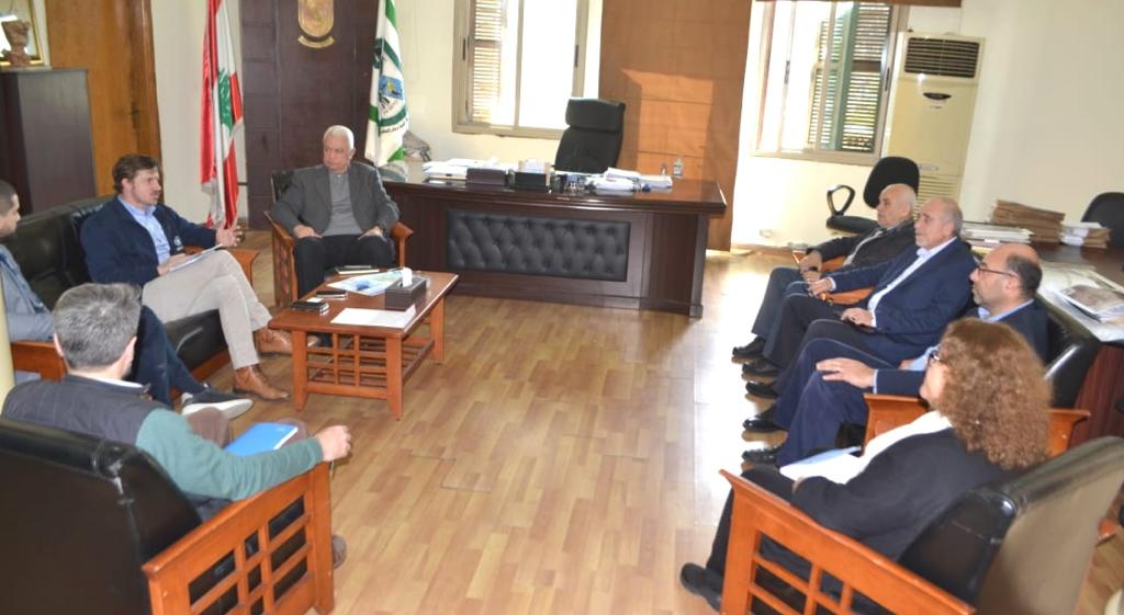 قمرالدين بحث مع وفد من برنامج الغذاء العالمي UNWFP انشطته ومشاريعه في ...